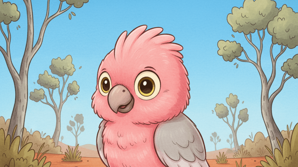 Meet Lucy the Galah | Australian Kids Character – Designs for Aussie Babys